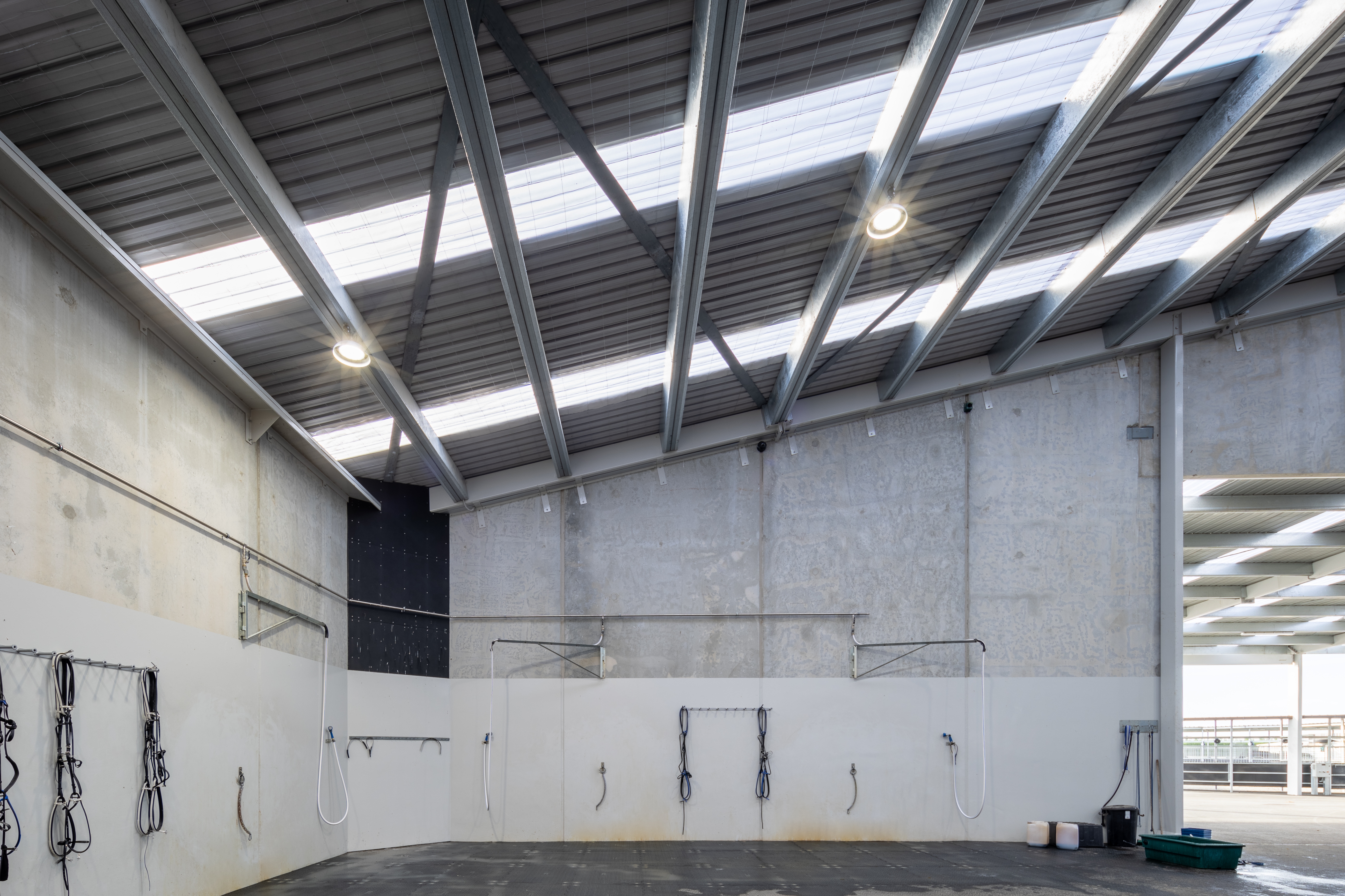 Horse Stables Construction With Steel Framing - Corcon