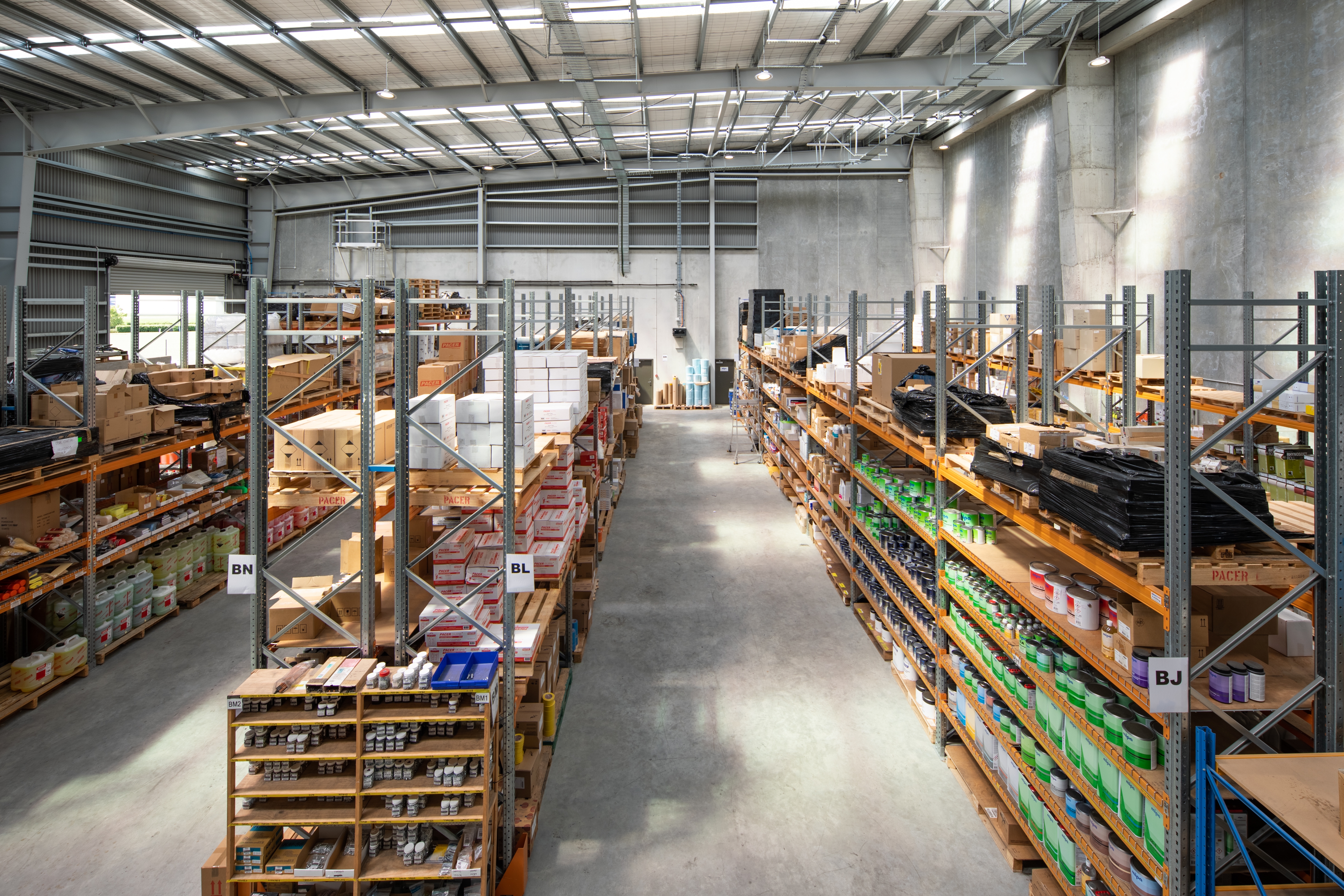 Commercial Construction - Dangerous Goods Warehouse - Corcon