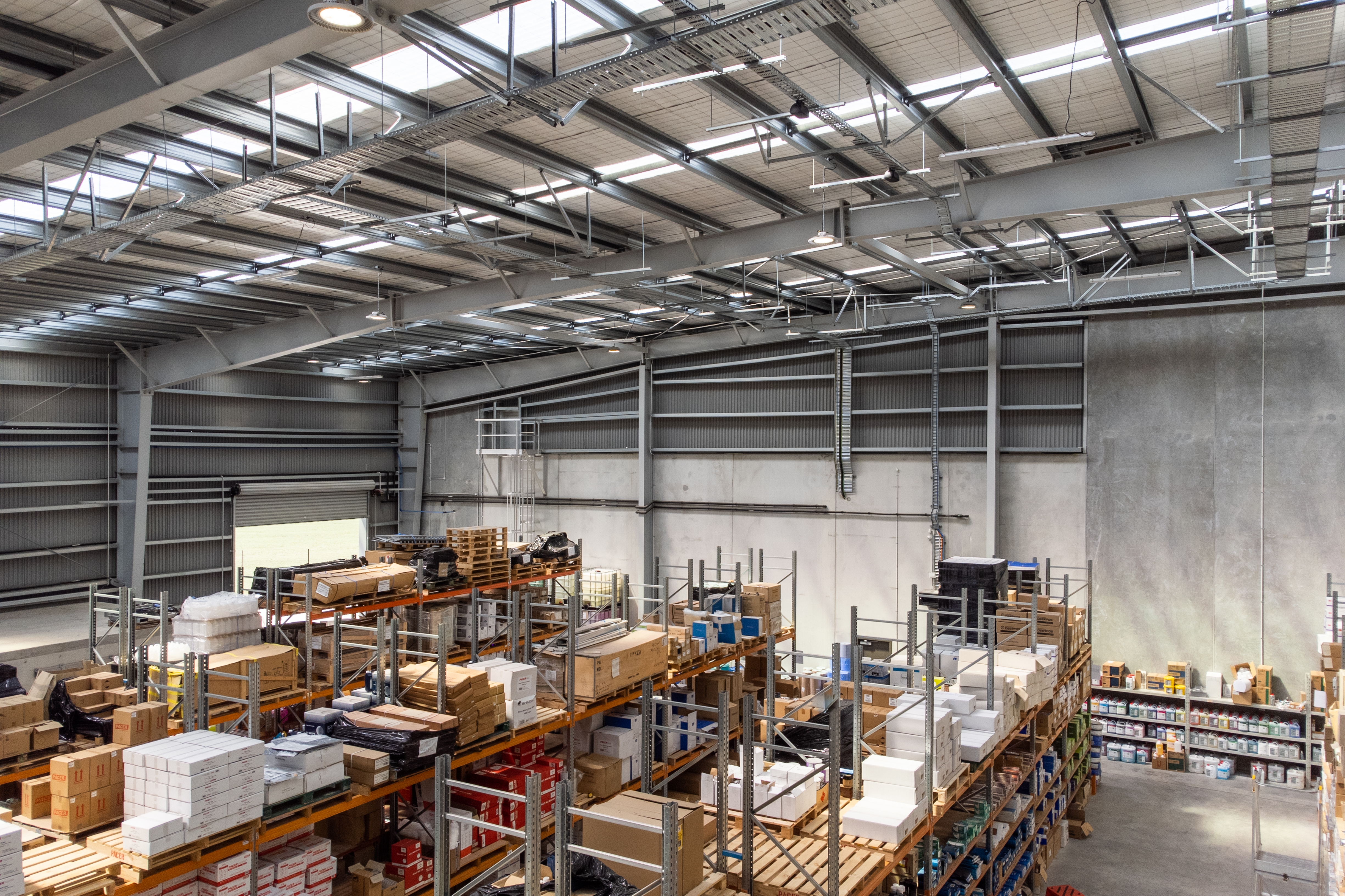 Commercial Construction - Dangerous Goods Warehouse - Corcon