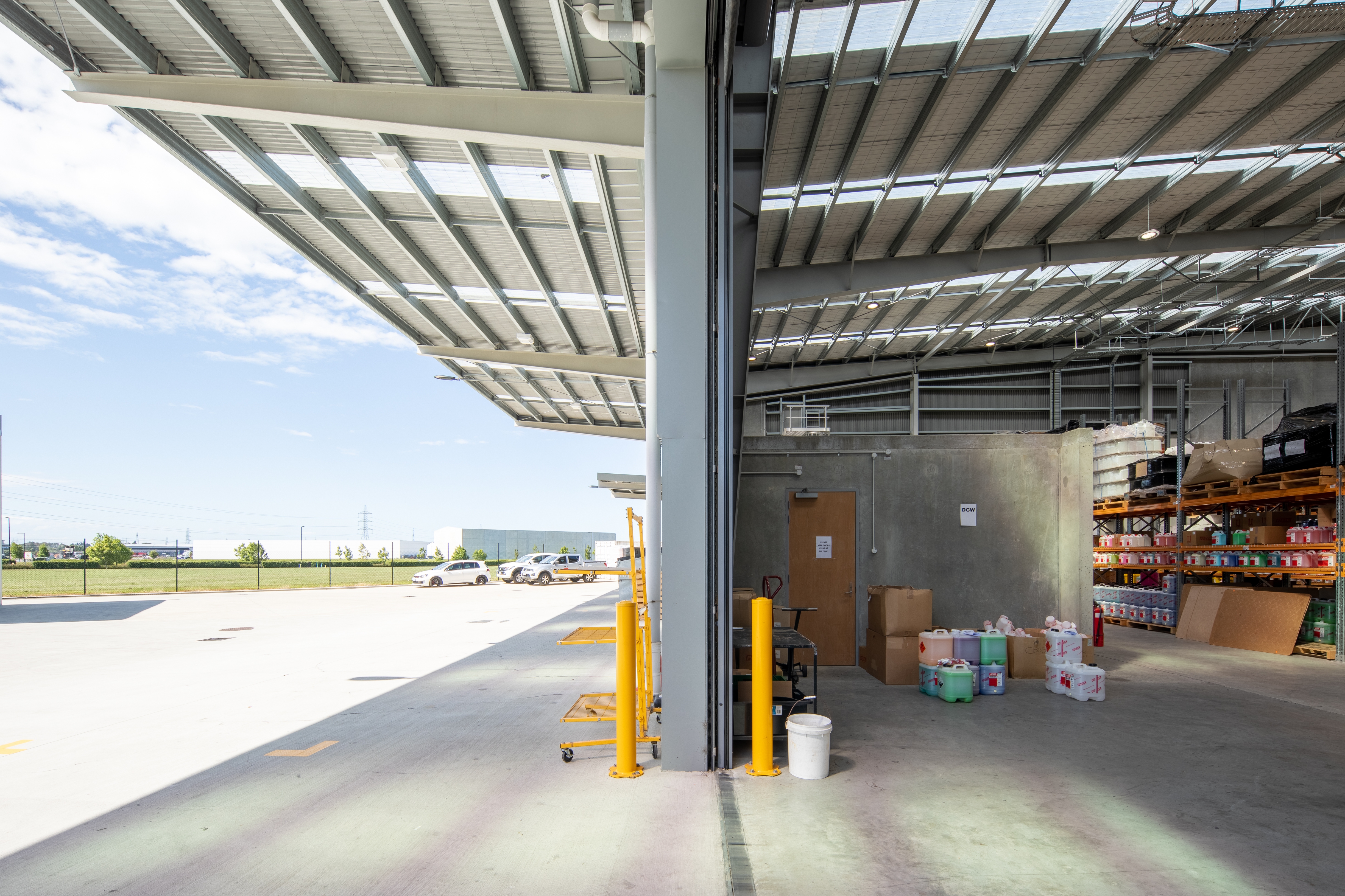 Commercial Construction - Dangerous Goods Warehouse - Corcon