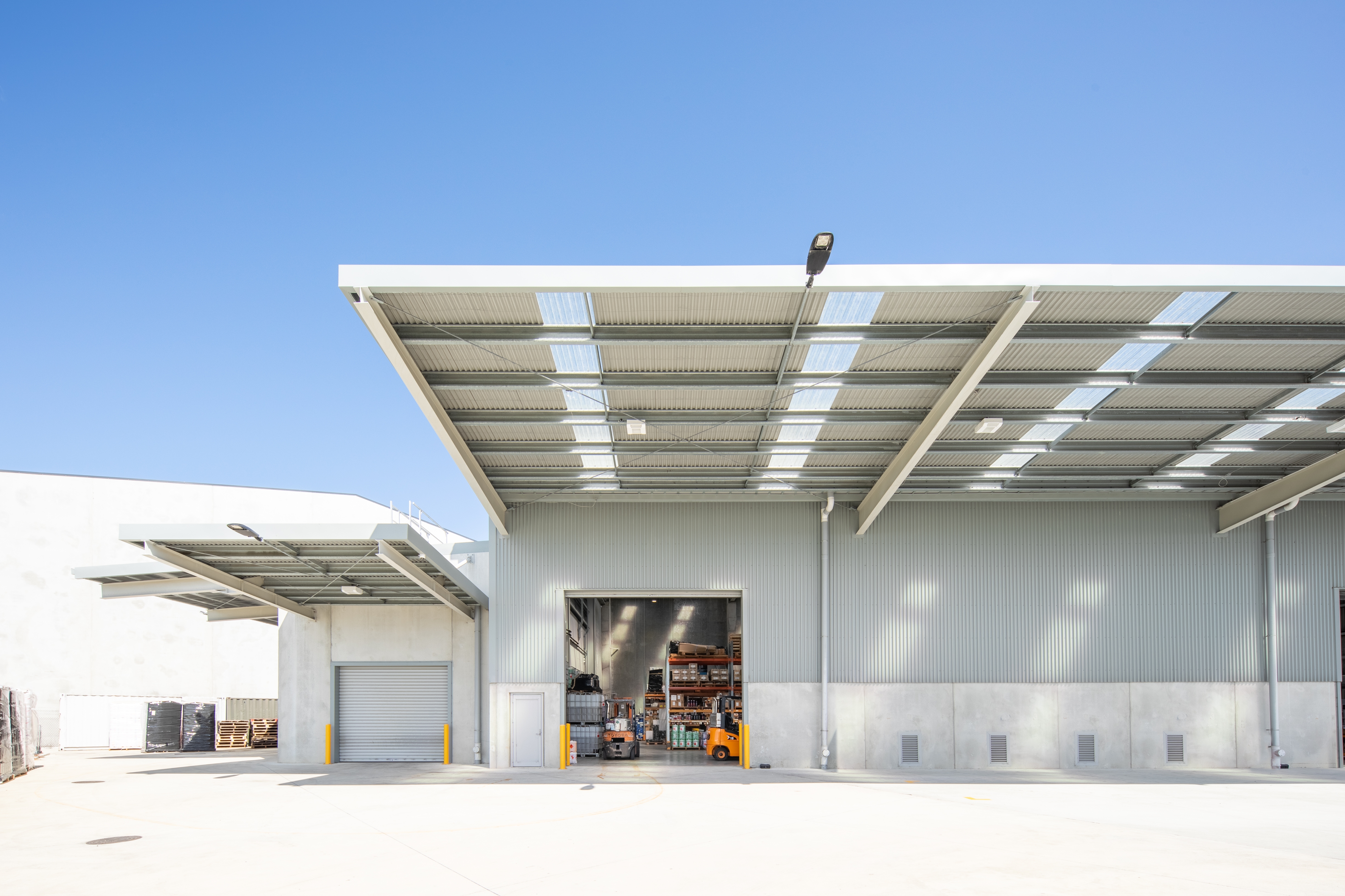 Commercial Construction - Dangerous Goods Warehouse - Corcon