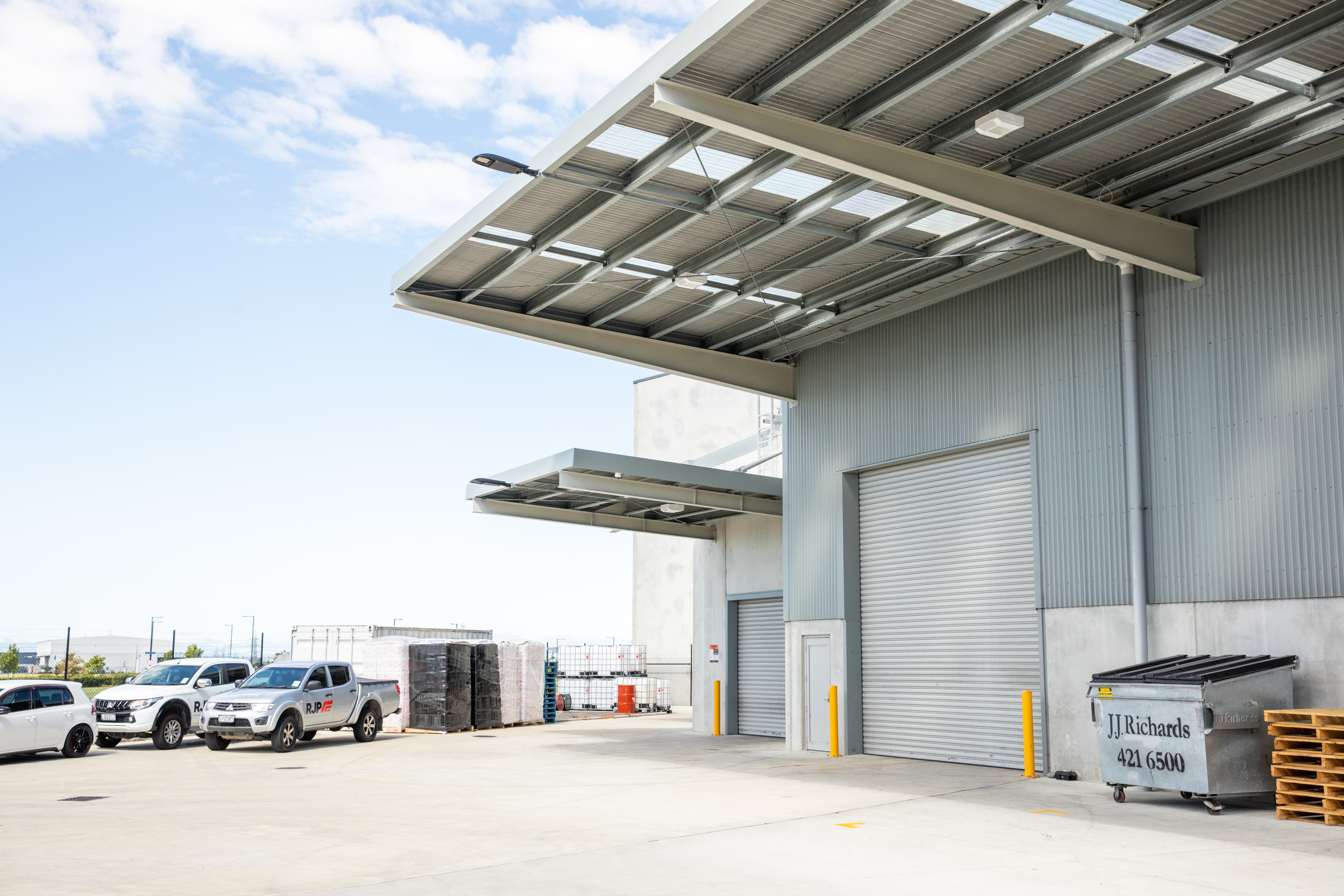 Commercial Construction - Dangerous Goods Warehouse - Corcon