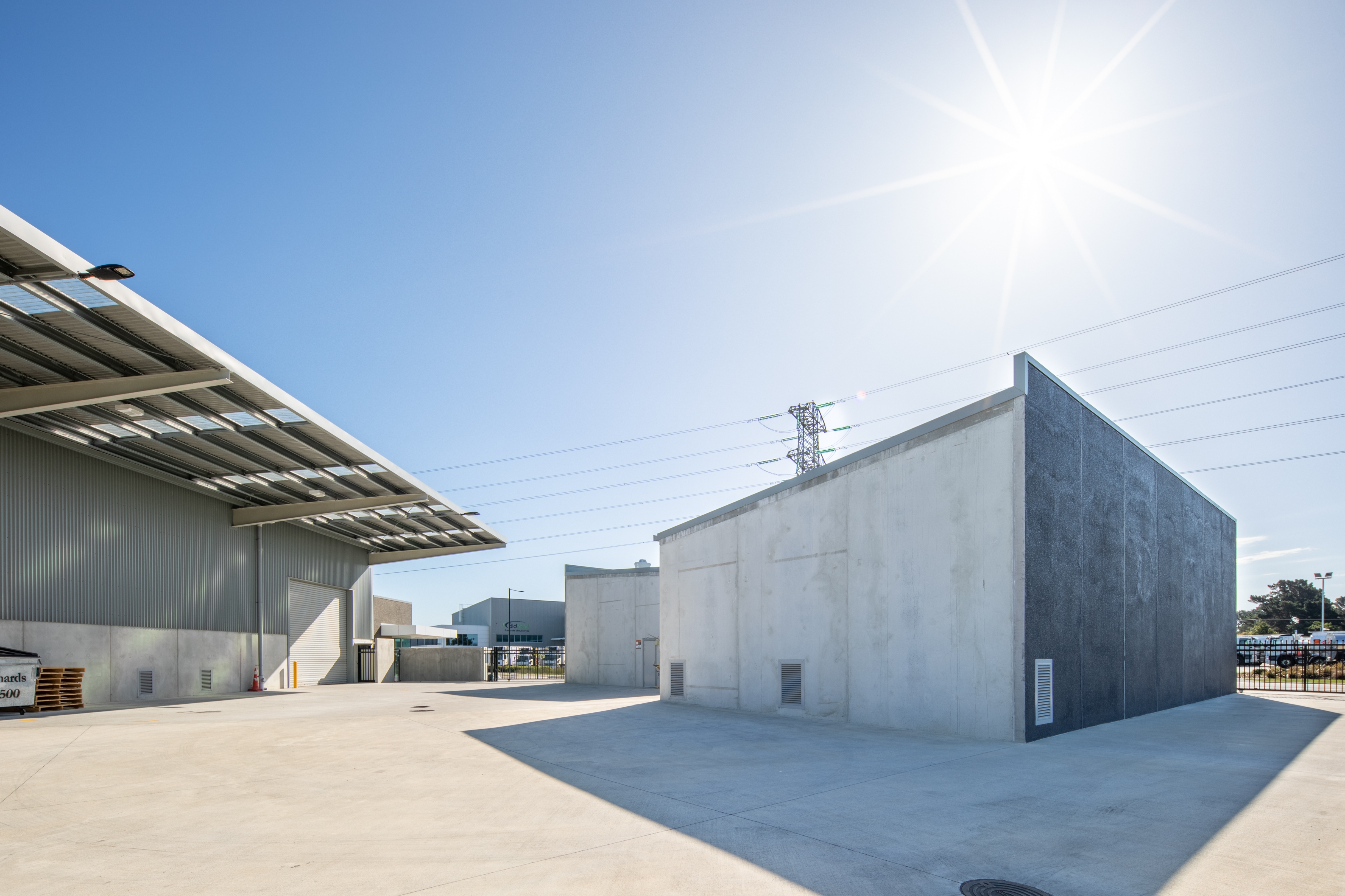 Commercial Construction - Dangerous Goods Warehouse - Corcon